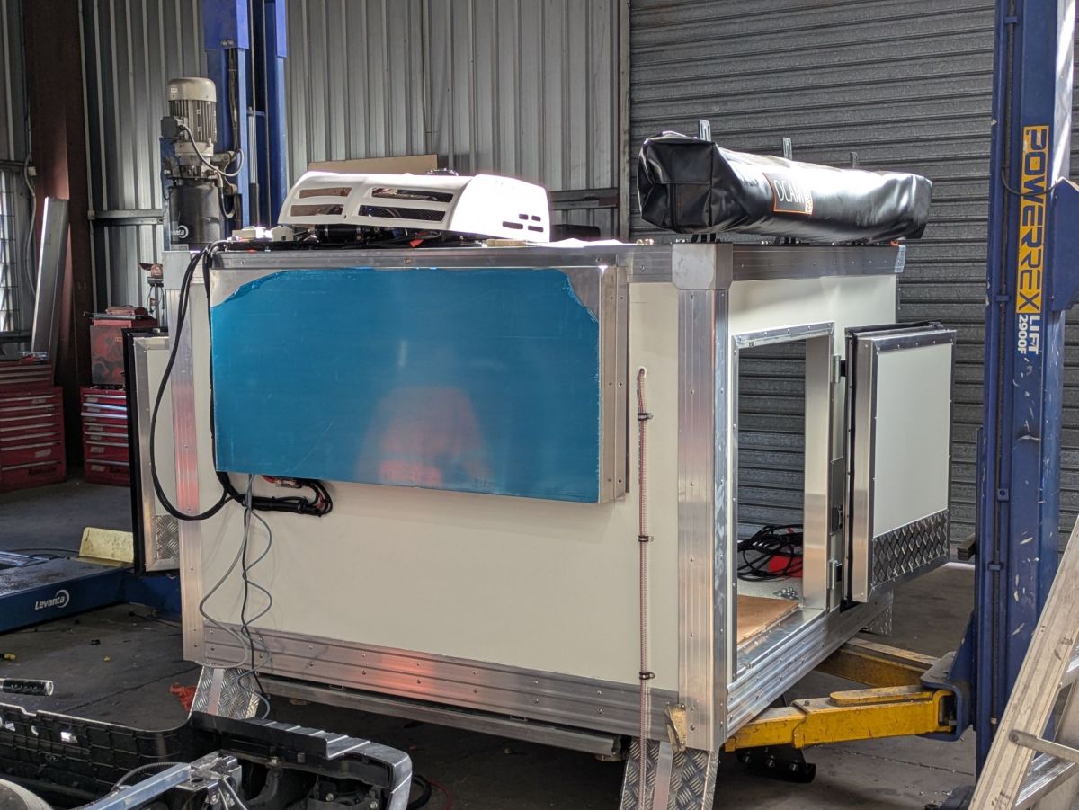 Cooler Delivers 100% Electric Ute Freezer - Heavy Vehicle Industry ...